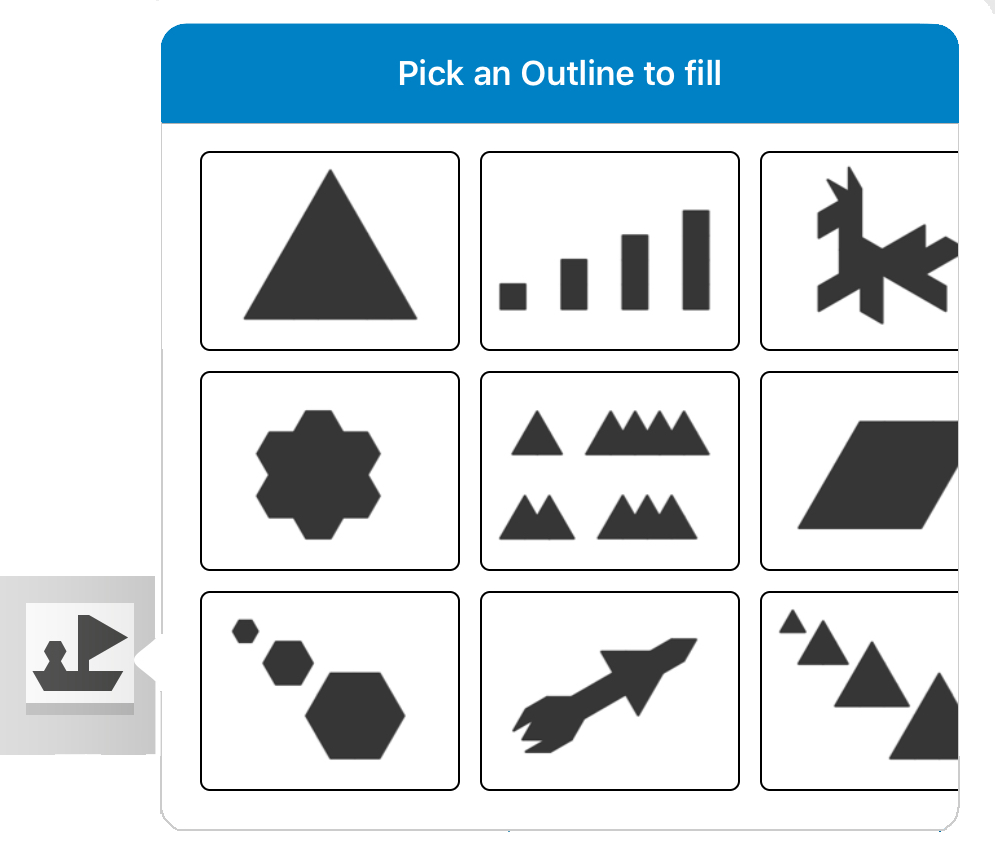 Pattern Shapes by The Math Learning Center
